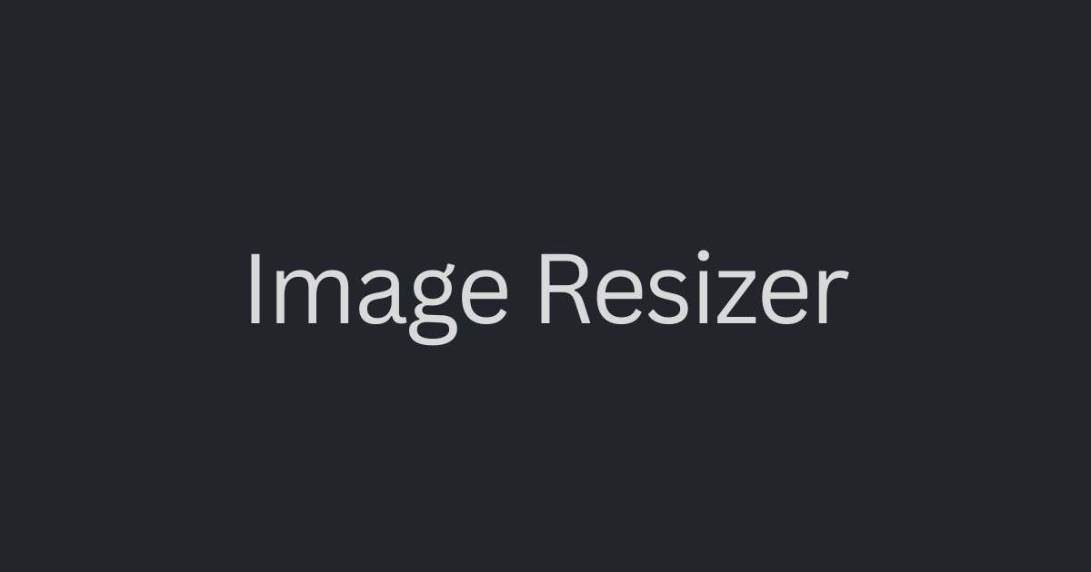 Resize Multiple Images – Free Online Image Resizer